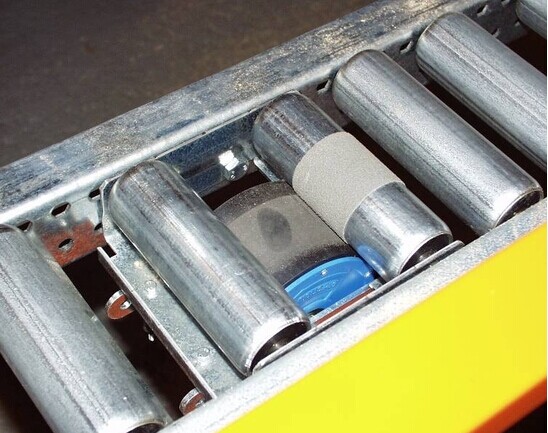 1500KG pallet rotation FIFO carton Flow Racks with roller track movement