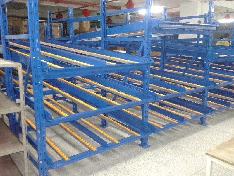 50KG material storage racks for conveyor carton , turn box piece ...